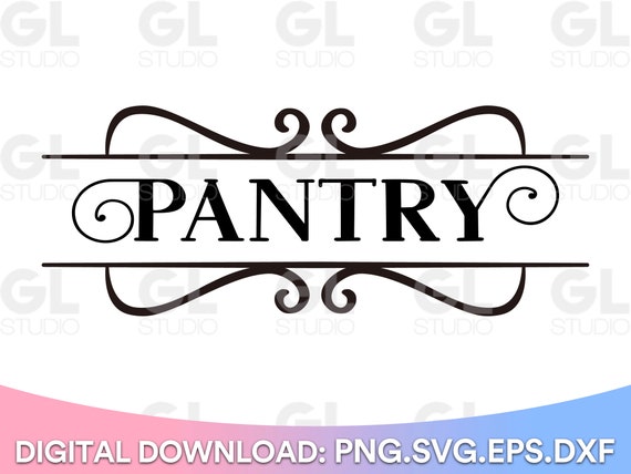Pantry SVG Kitchen Svg Dxf Kitchen Quotes SVG Pantry - Etsy Australia