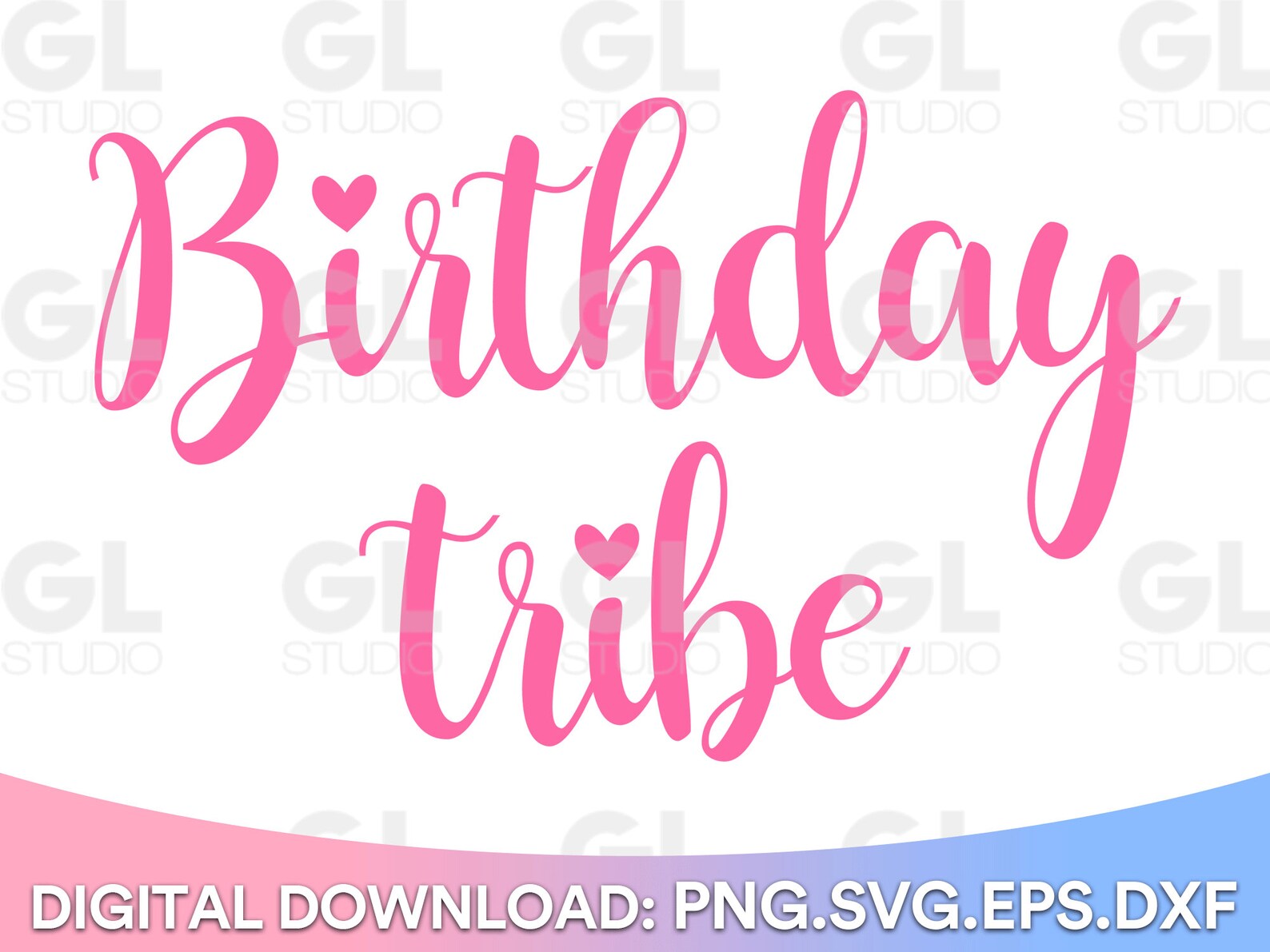 Birthday Tribe Svg Birthday Girl SVG Birthday Svg Dxf Png - Etsy