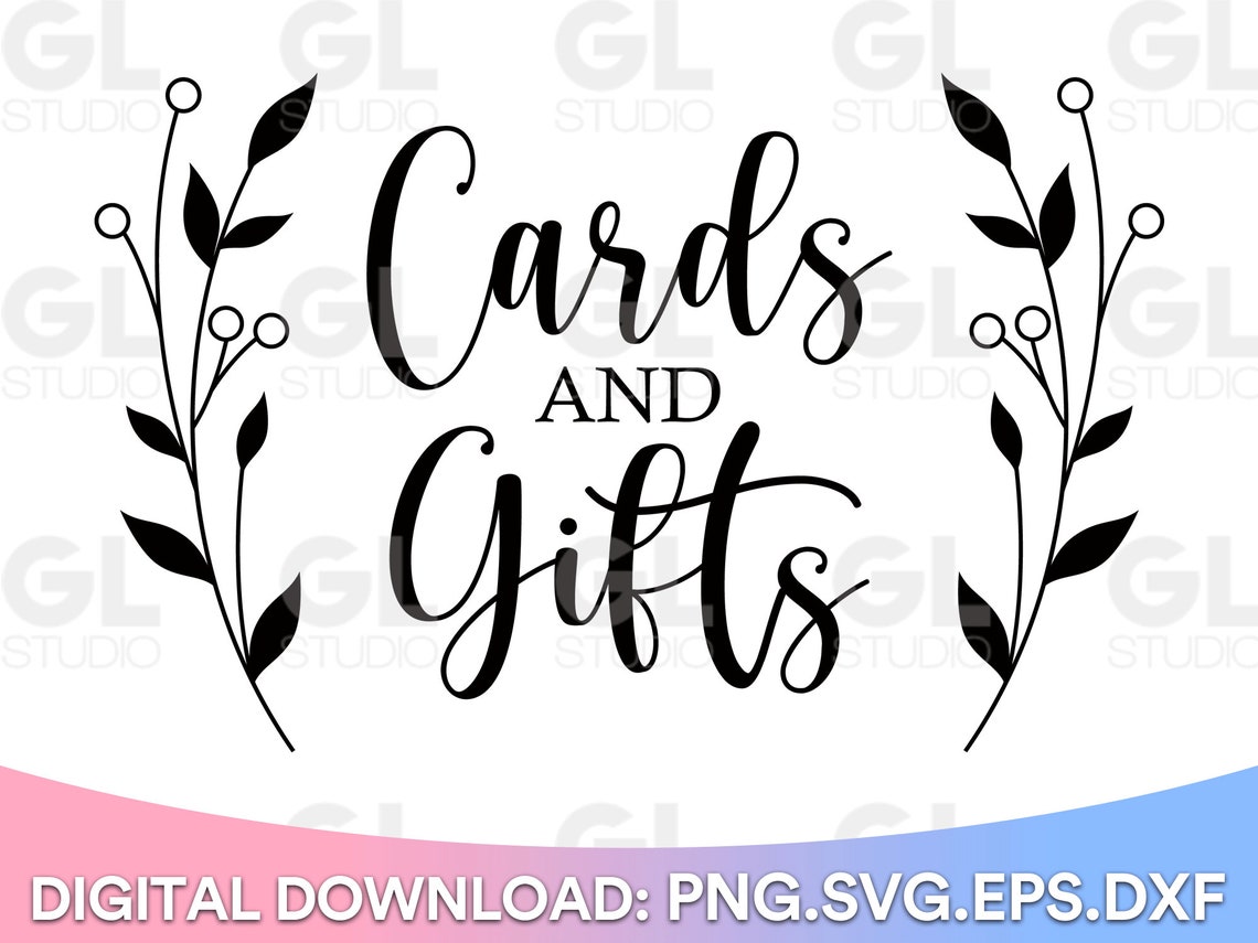 Cards and Gifts Svg Advice and Wishes Svg Wedding SVG Bride - Etsy