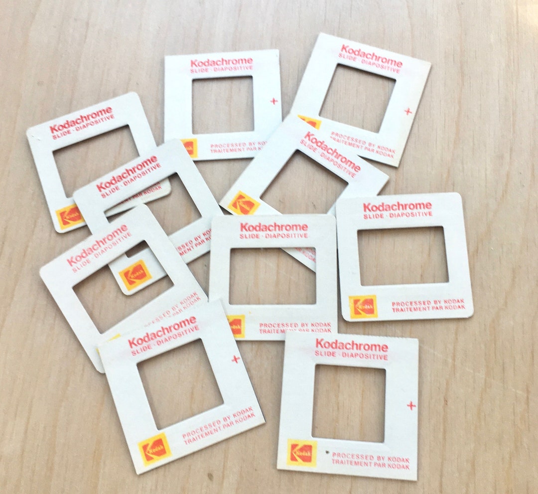 Slides Frame Kodachrome Film Scrapbooking Vintage 1980 - Etsy
