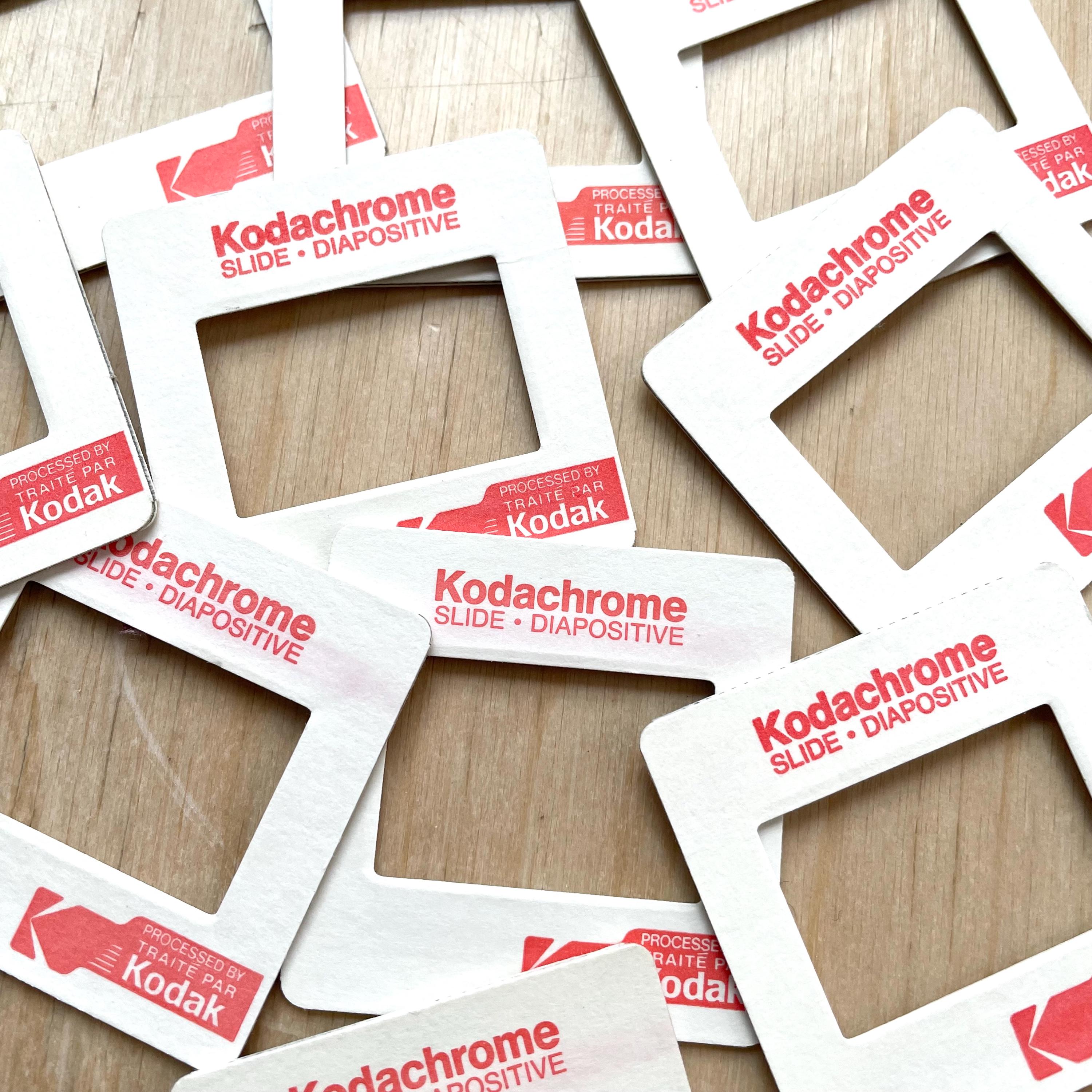 10 Slides Frame Kodachrome Transparency Scrapbooking Ephemera Vintage ...