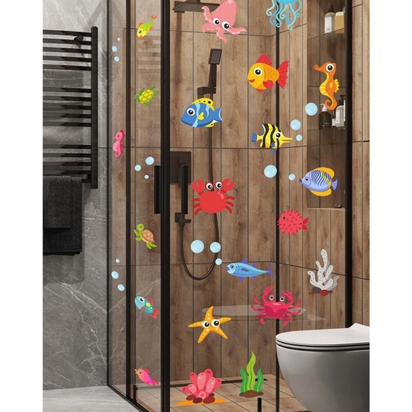 Bathroom Sticker - Etsy