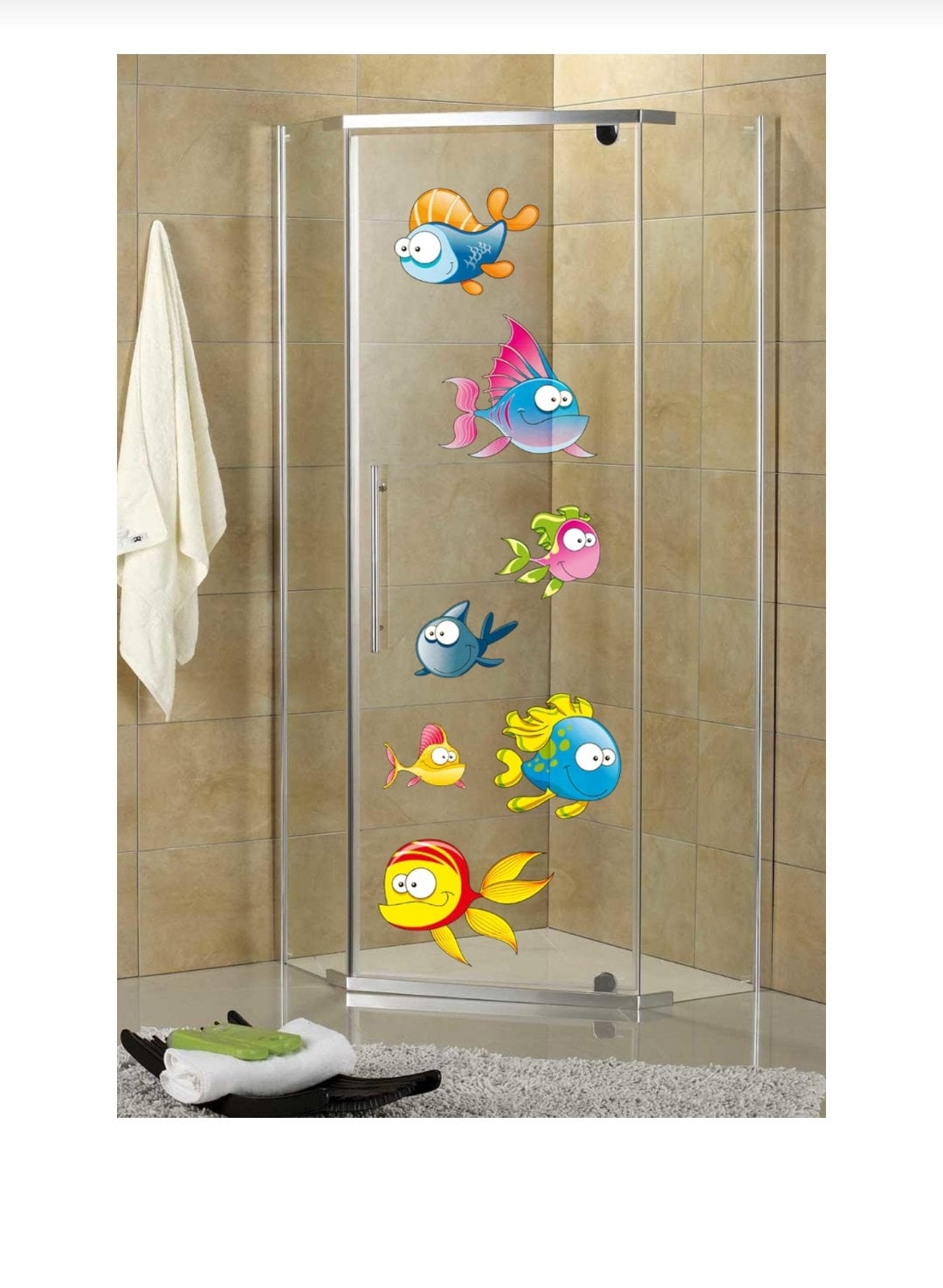 Christmas Gift ,bathroom Decal , Shower Stall Decal , Toilet Sticker ...