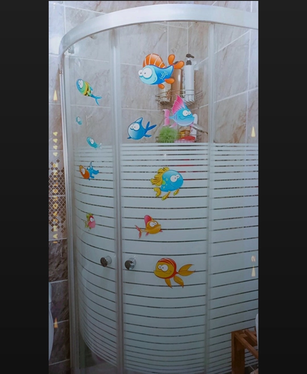 Christmas Gift ,bathroom Decal , Shower Stall Decal , Toilet Sticker ...