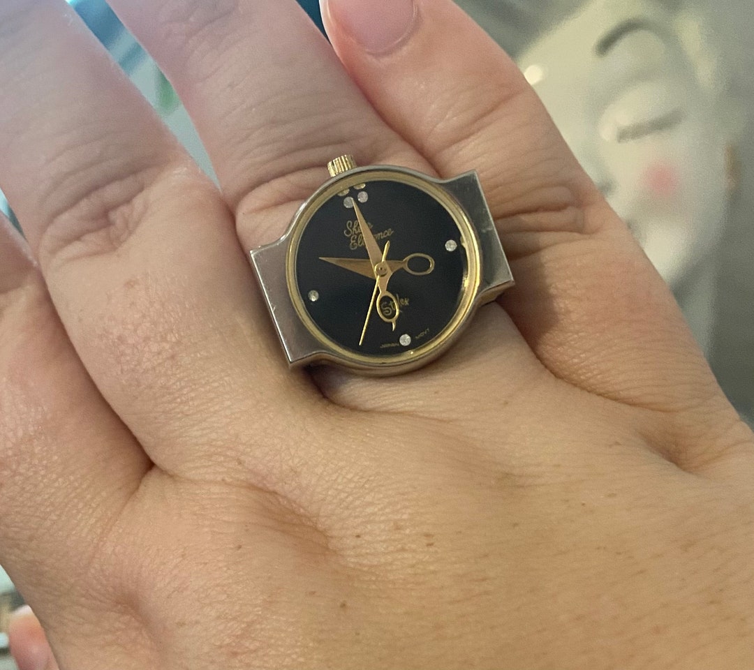 Vintage Style X Gold Watch Ring/ Vintage Ring/ Watch Ring - Etsy