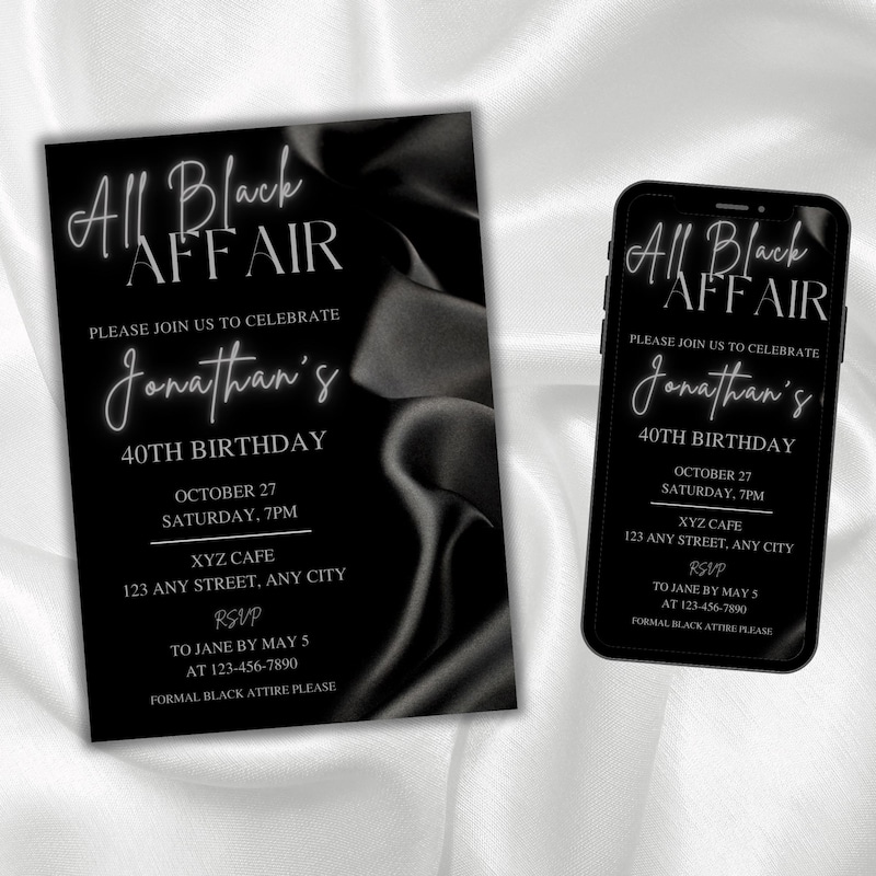 Black Formal Ball Dress - Etsy