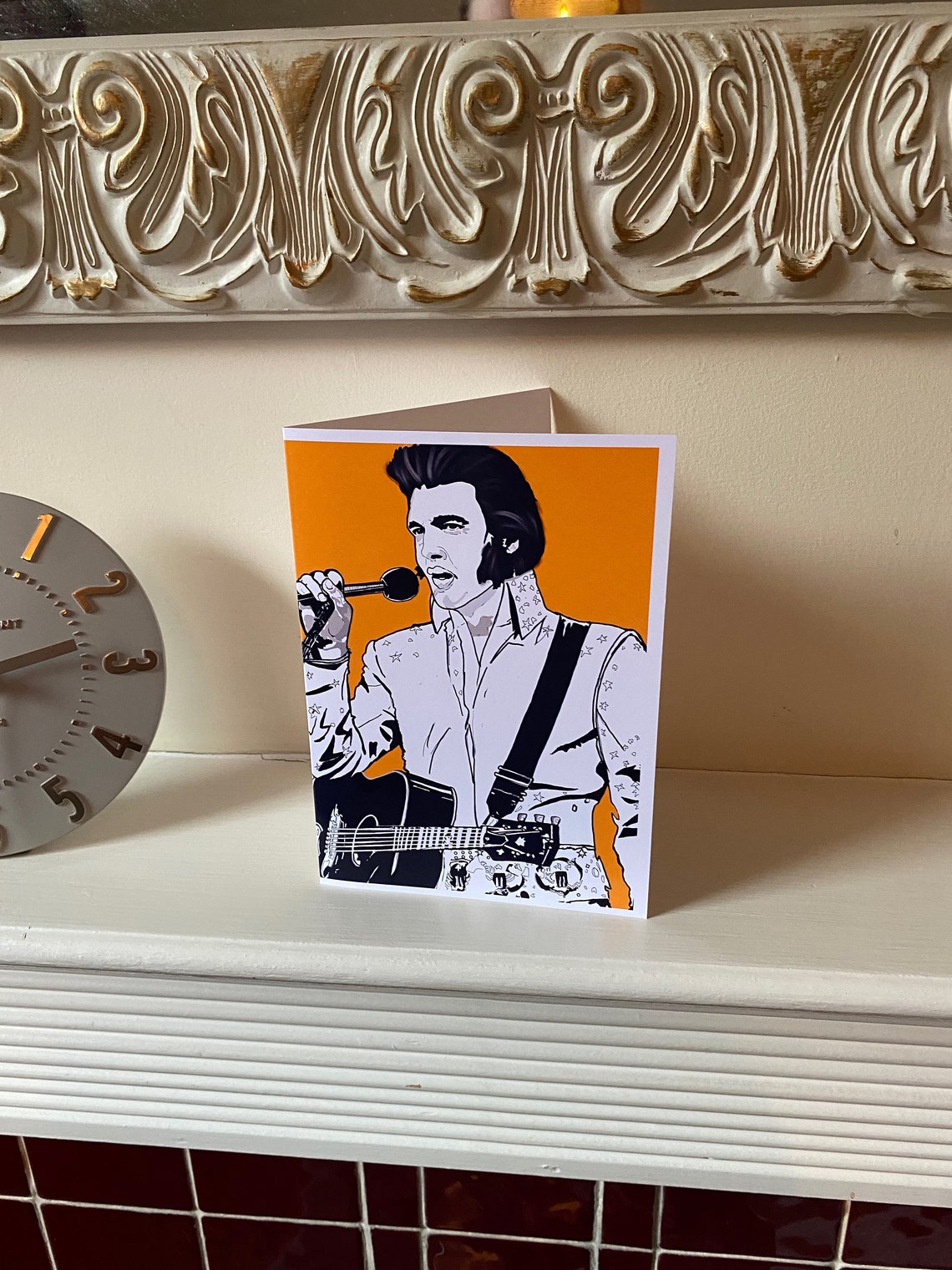 Elvis Greeting Card or A4 Print - Etsy