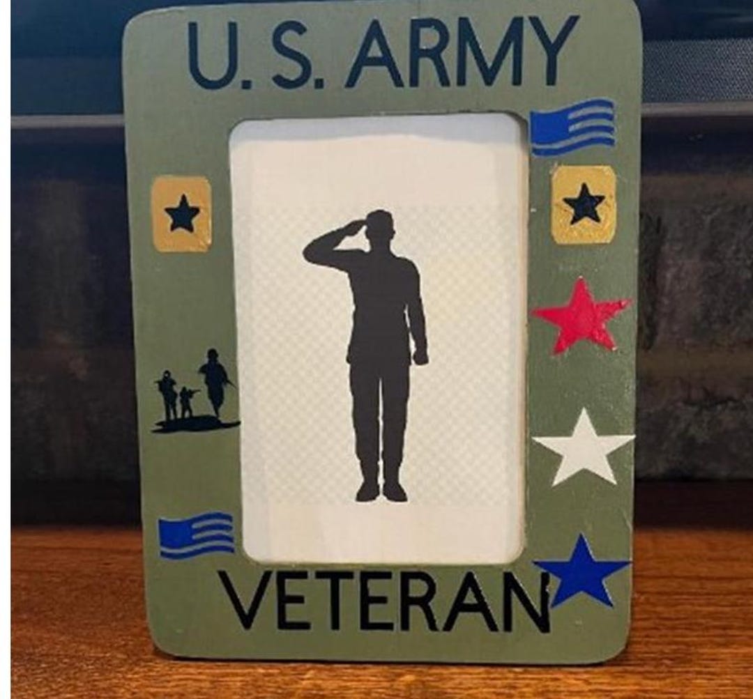 Army Picture Frame - Etsy