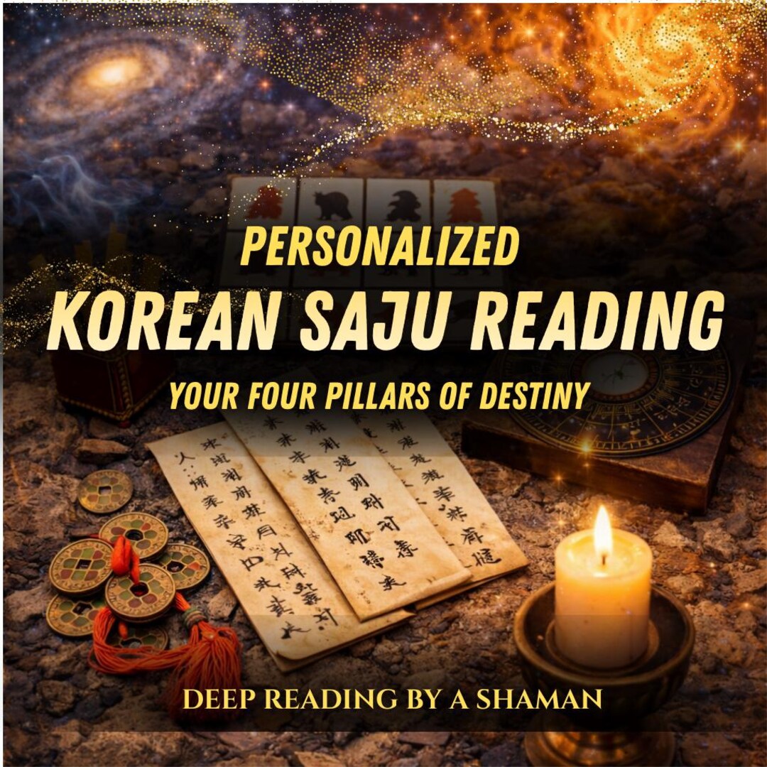 Personalized Korean Saju Reading; Your Four Pillars of Destiny, Saju ...