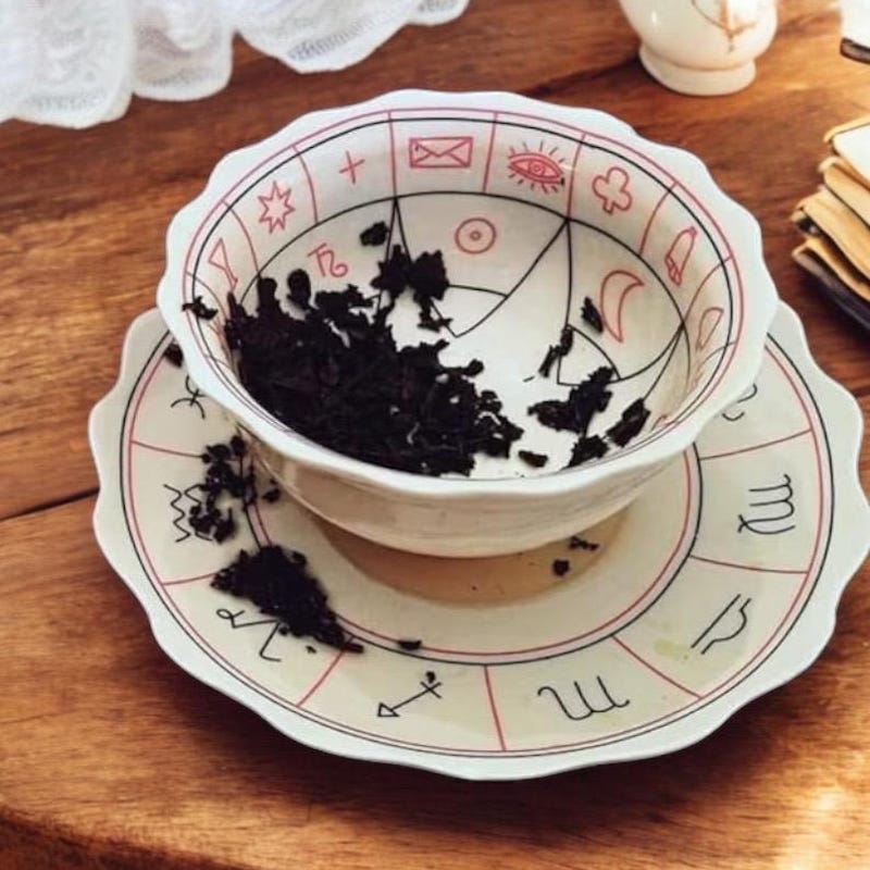 Tea Leaf Reading Cup - Etsy