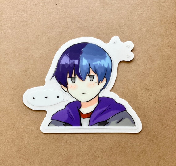 LIMITED BATCH Touya Aoyagi Clear Sticker Vinyl Sticker - Etsy