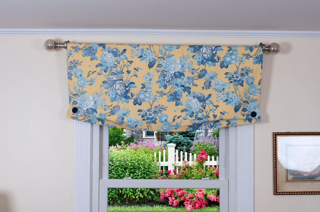 Pocket Valance, Valance, Window Treatment - Etsy