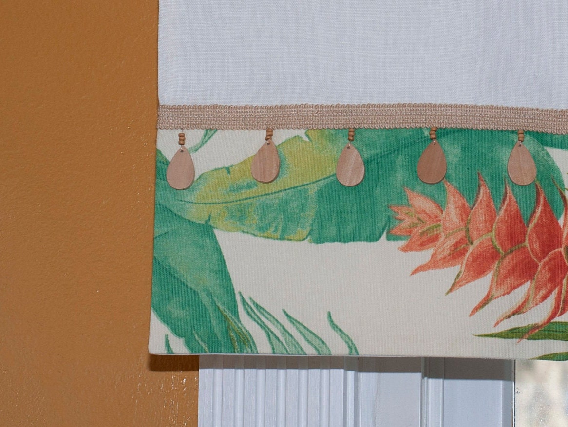 Tab Valance, Valance, Window Treatment - Etsy