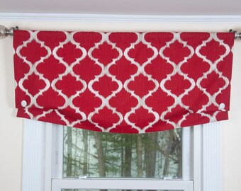 Rod Pocket Valance Valance Window Treatment Embroidered - Etsy