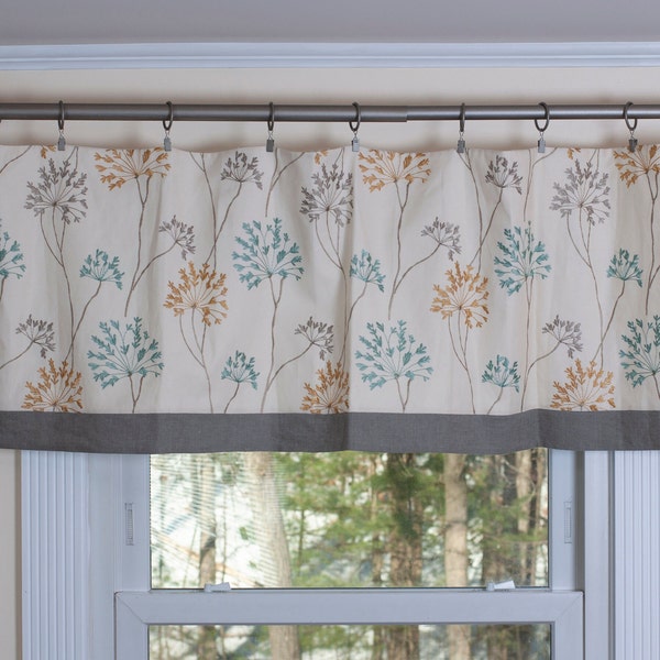 Embroidered Valance - Etsy
