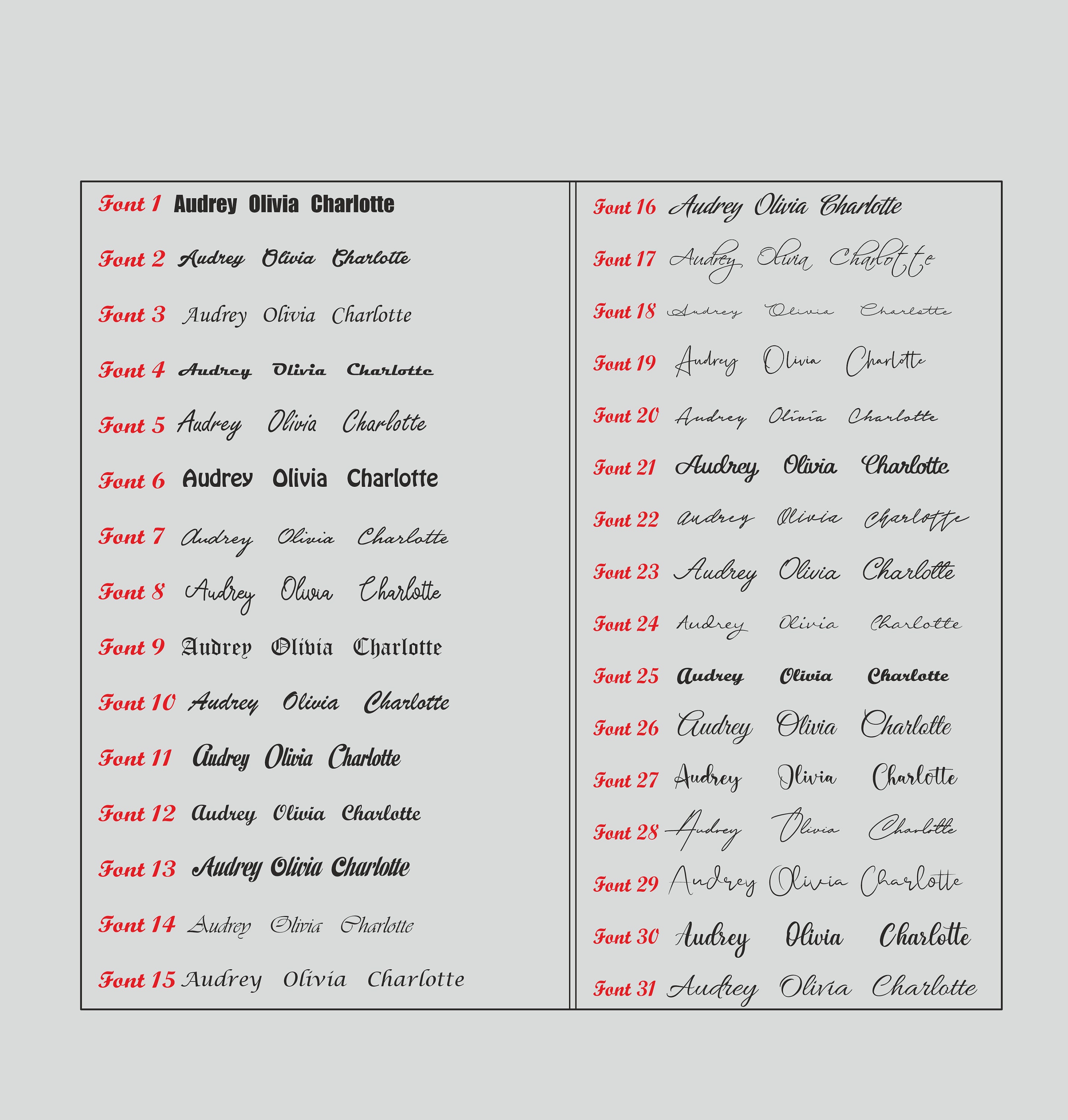 Two Name Necklace Custom Necklace Dainty Name Necklace - Etsy