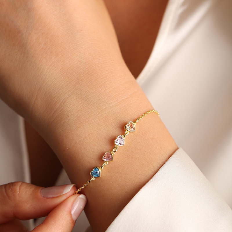 Birthstone Bracelet - Etsy