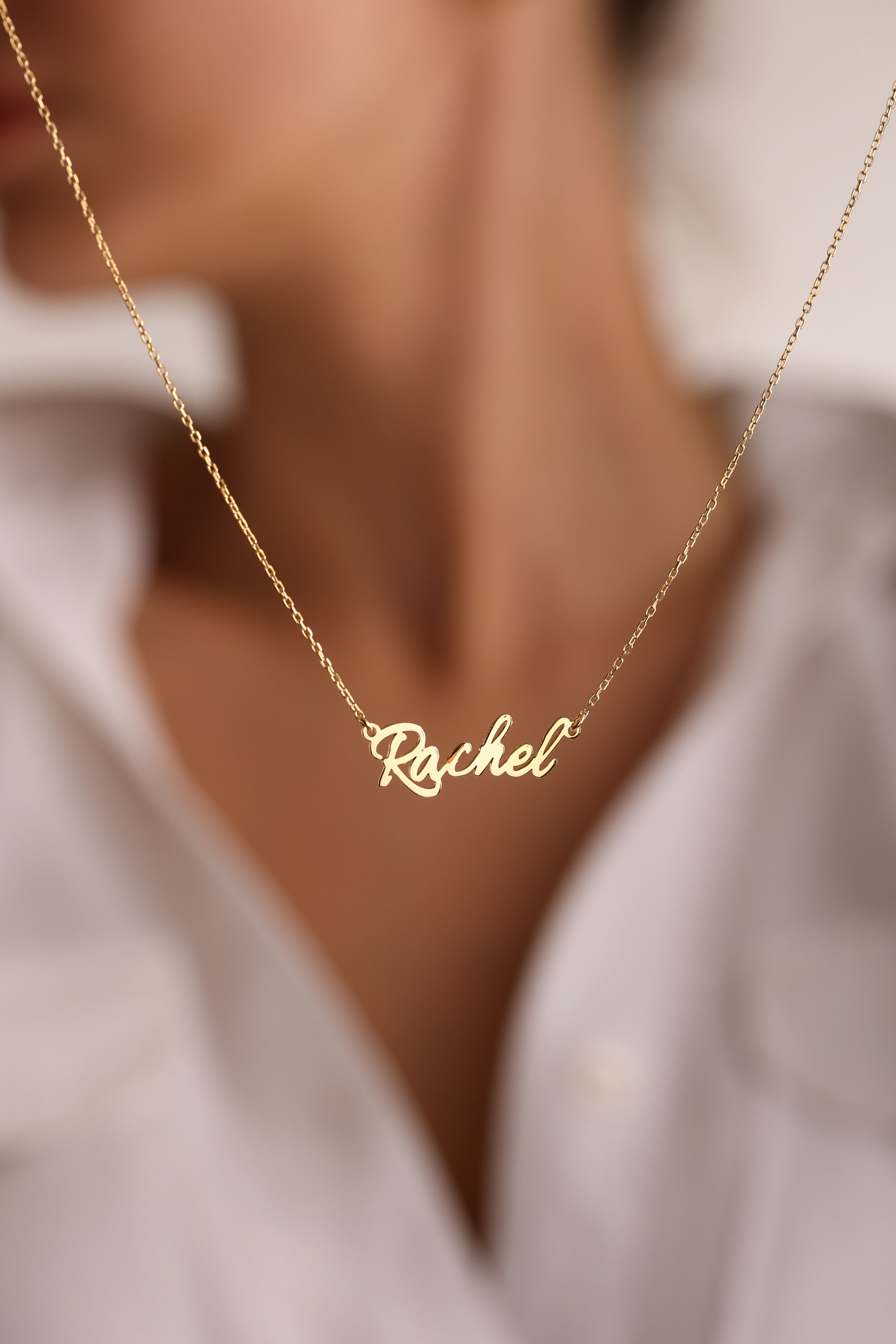 Personalized Name Necklace, Custom Necklace, Dainty Name Necklace ...