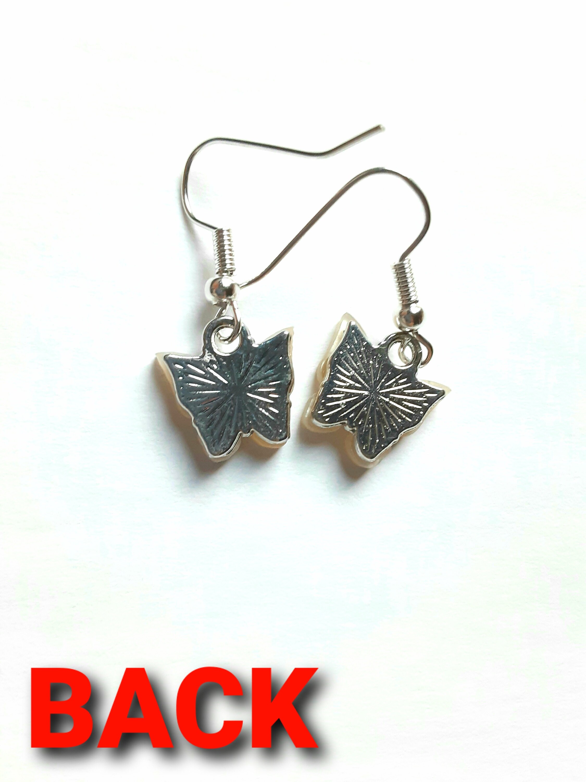 Silver plated Butterfly earrings aesthetic butterfly - Etsy.de