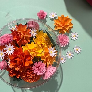 Handmade Paper Flower, Creative Flower Prop, Paper Flowers,, Mini Paper ...