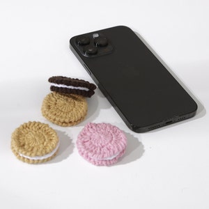 Crochet Cookies, Mini Amigurumi Crochet Cookie, Crochet Amigurumi Pink ...