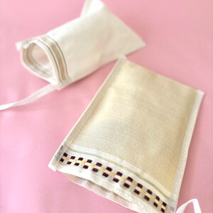 Turkish Kese, SILK Bath MITT, Hammam Glove, Ivory Silk Kessa, Turkish ...