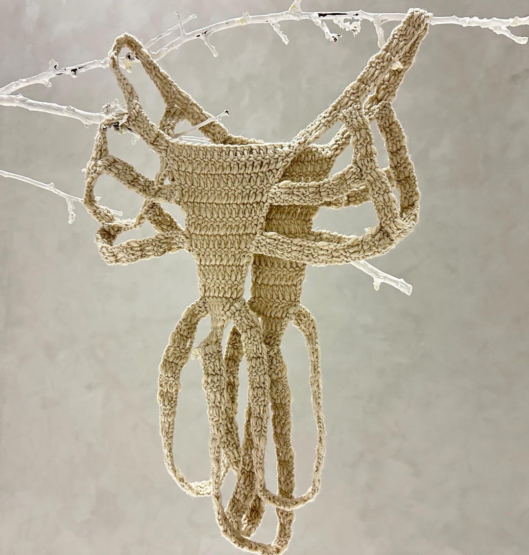 Crochet Skeleton Top, Rib Cage Corset, Grunge Fairycore Goth, Skull Top ...