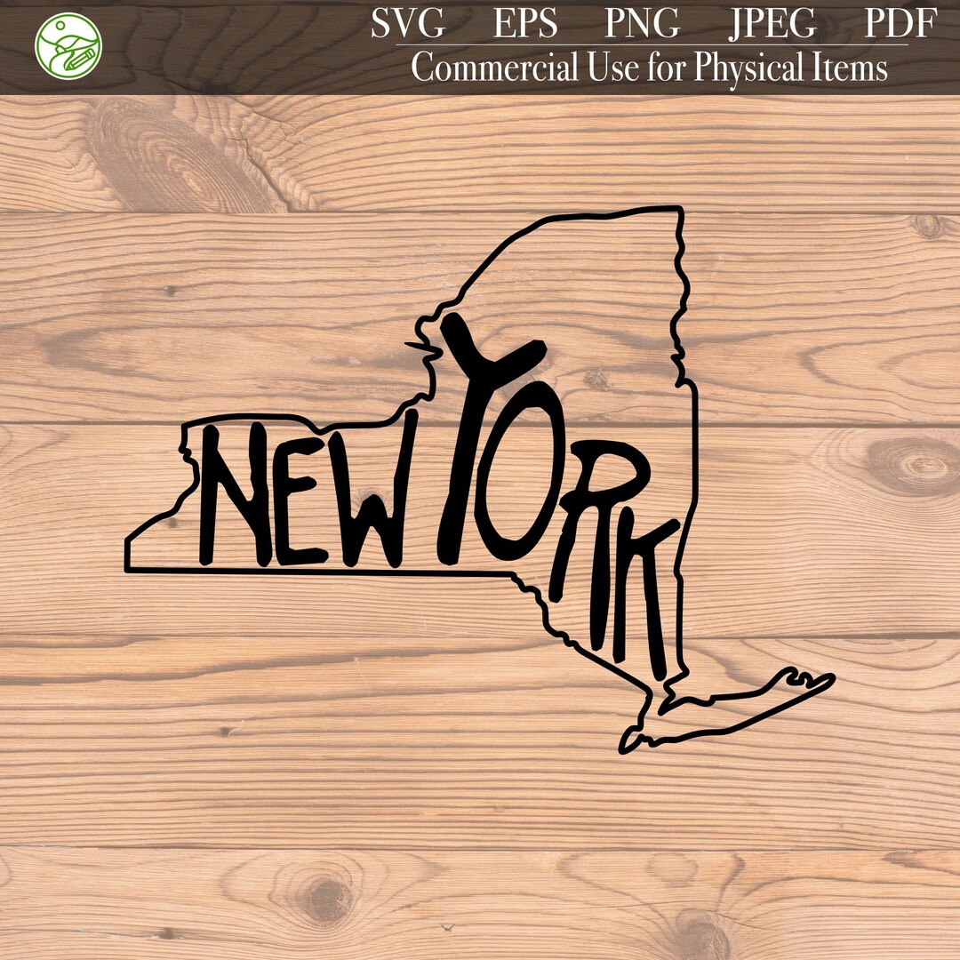 New York State Design Download. SVG Cut File for Cricut/silhouette. PNG ...