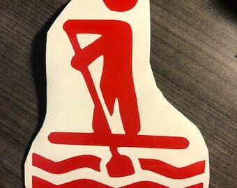Paddleboard Decal - Etsy