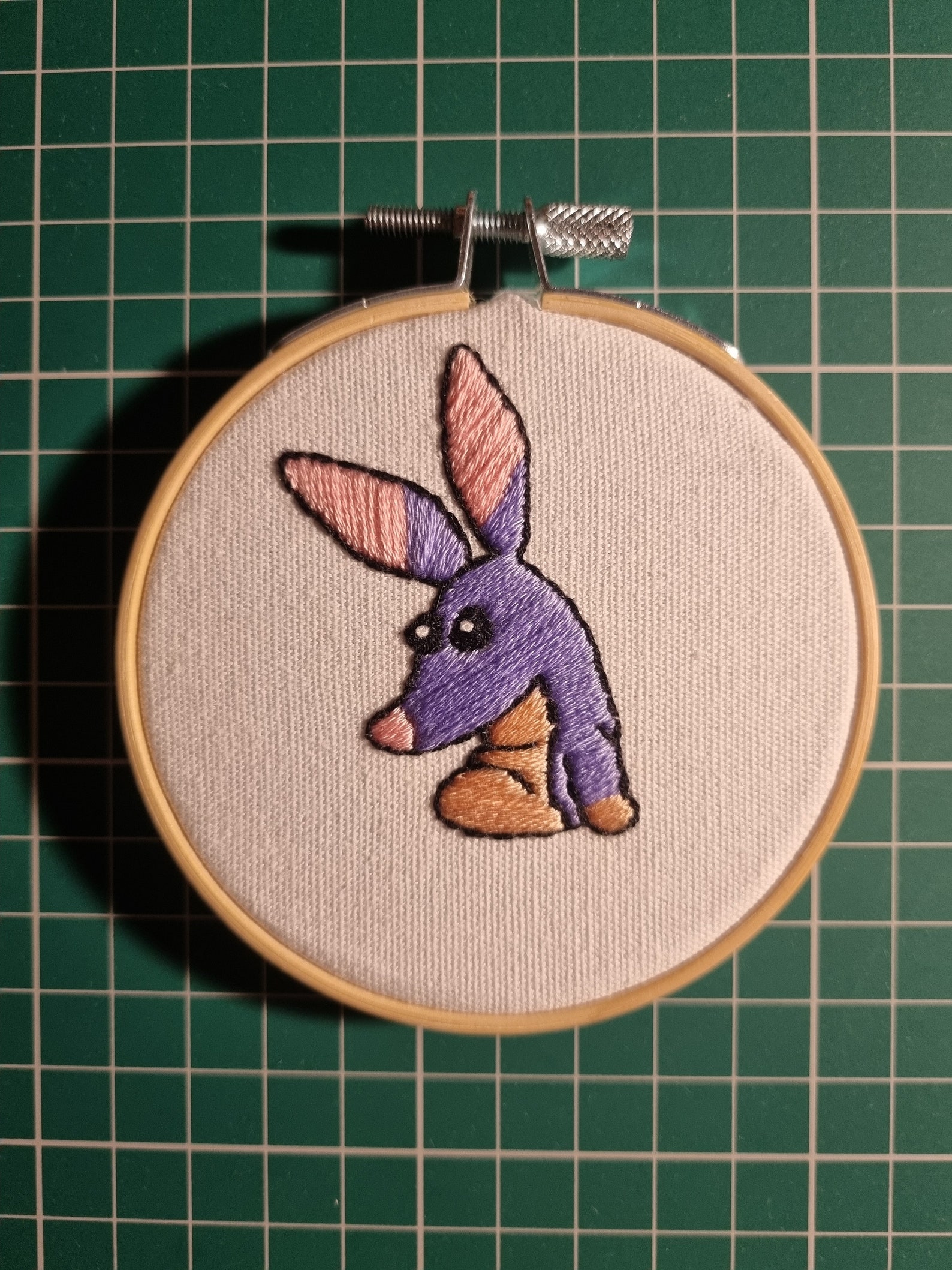 Bob Bilby Bluey Hand Embroidery. 3inch Hoop. - Etsy