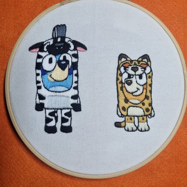 Bluey Machine Embroidery Designs - Etsy