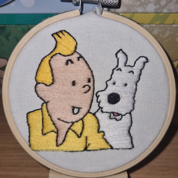 Tintin and Snowy - Etsy