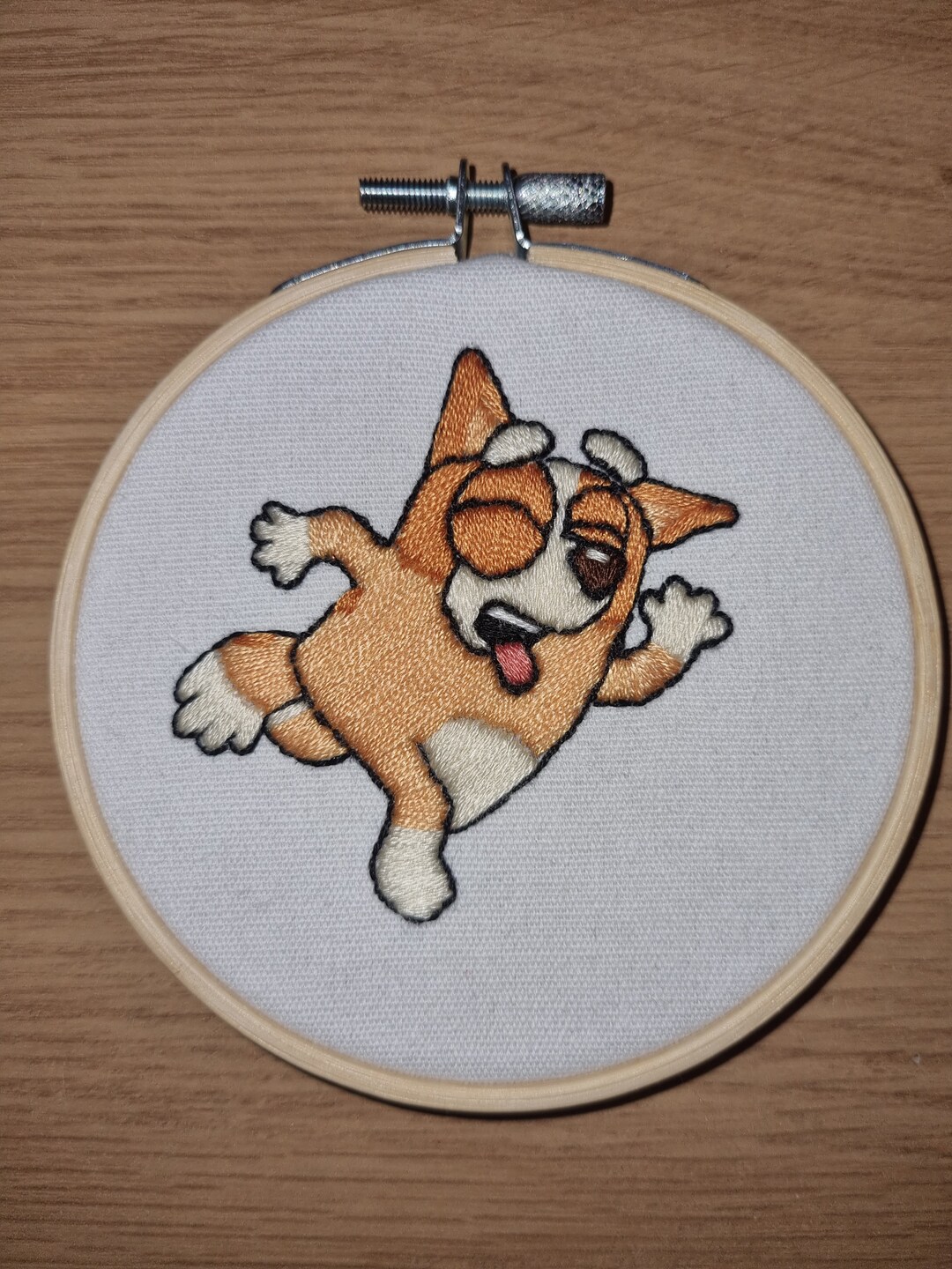 Sleepy Time Bingo. Bluey. Hand Embroidery. 4inch Hoop - Etsy