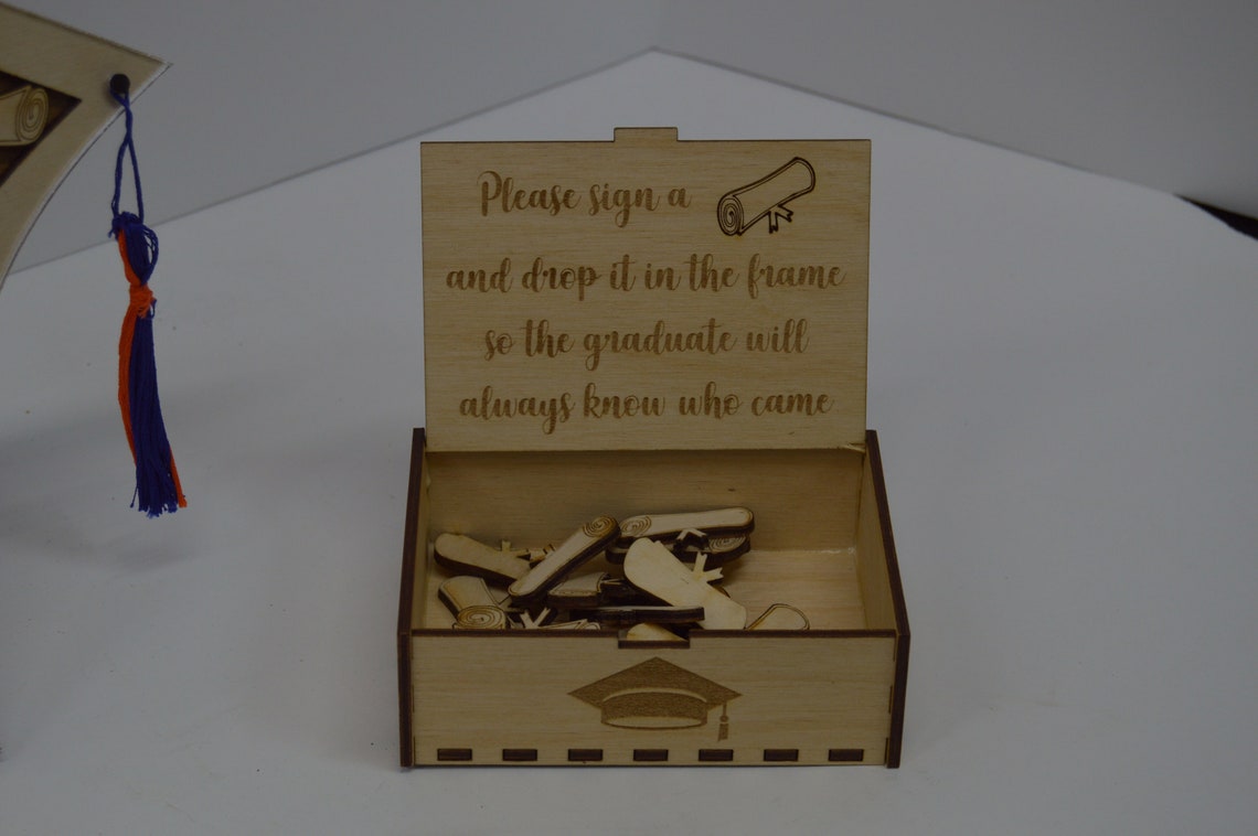 Graduation Name Drop Guest Book Keepsake Guest Book - Etsy