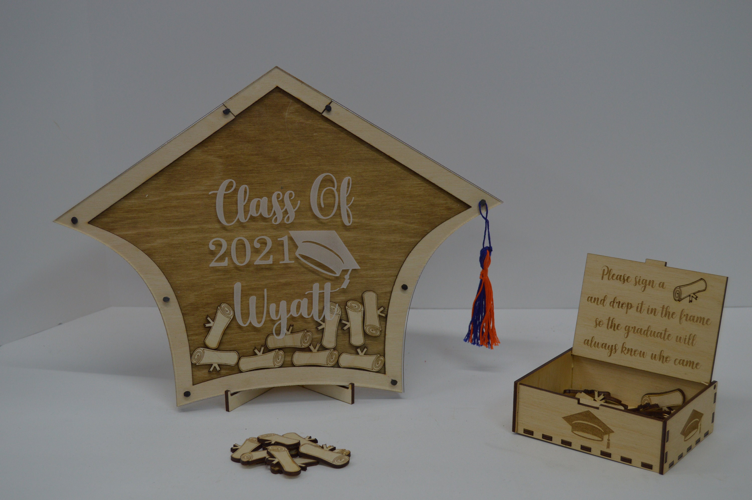 Graduation Name Drop Guest Book Keepsake Guest Book - Etsy