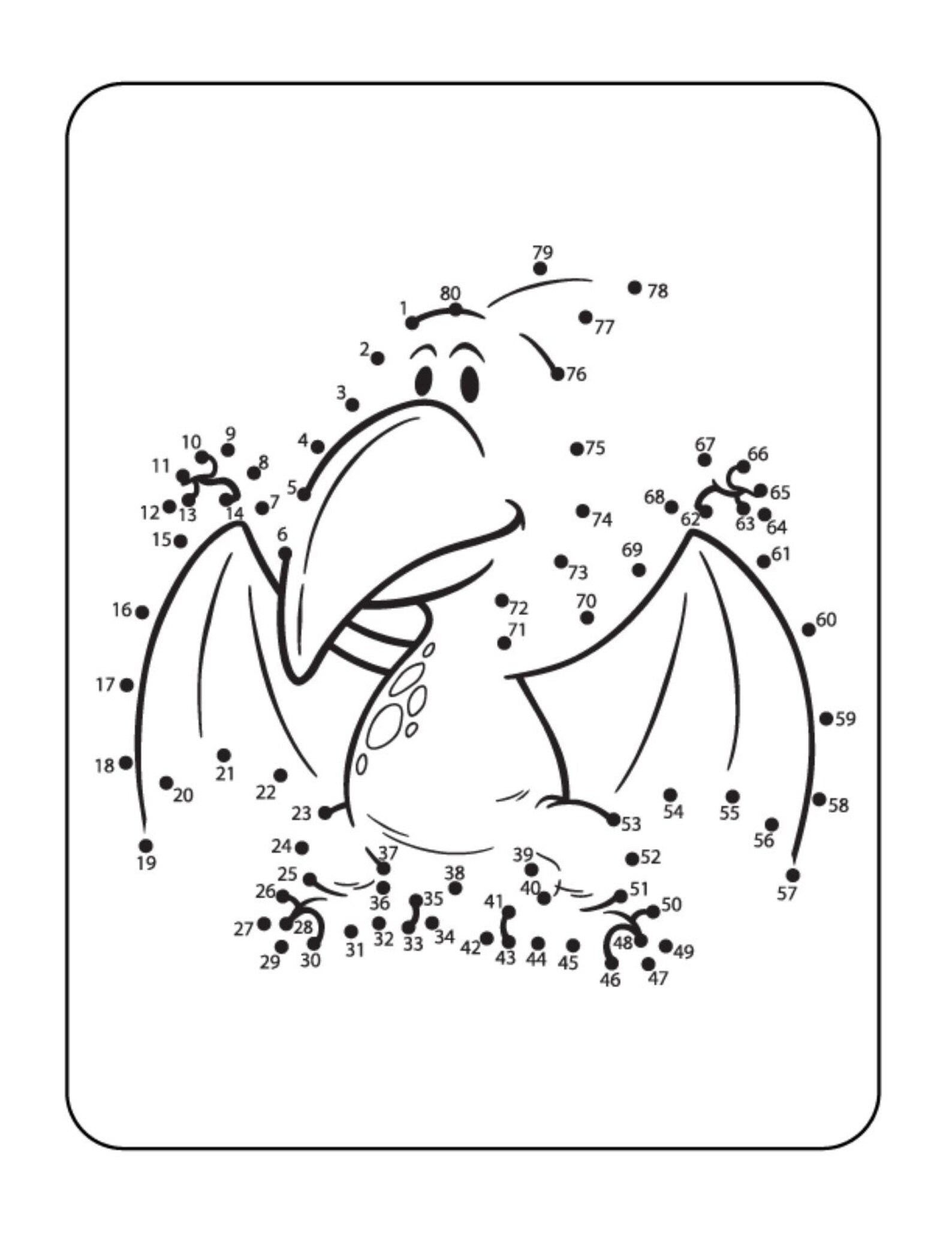 Connect the Dots Dinosaur Themed Activity/coloring Book, 20 Total ...
