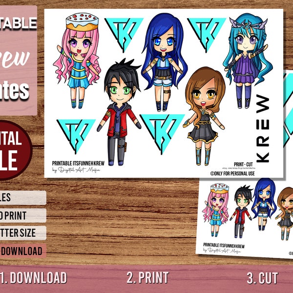 Funneh and Krew Party - Etsy New Zealand