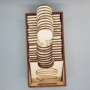 Wood Number Puzzle, Learning Game, Preschool, Elementary, Student, Kid ...