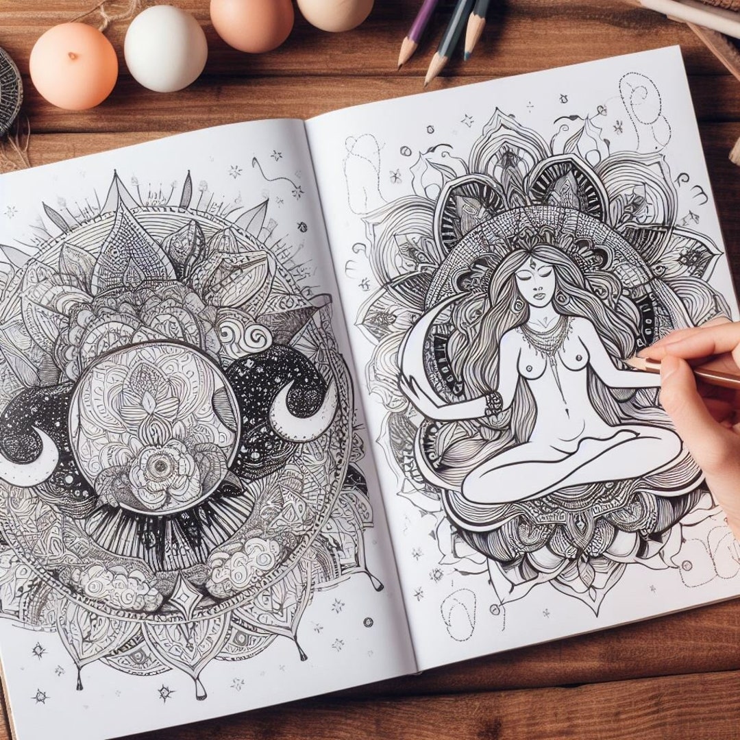 Sacred Feminine Coloring Sheet, 39 Sacred Feminine Coloring Pages, Pdf ...