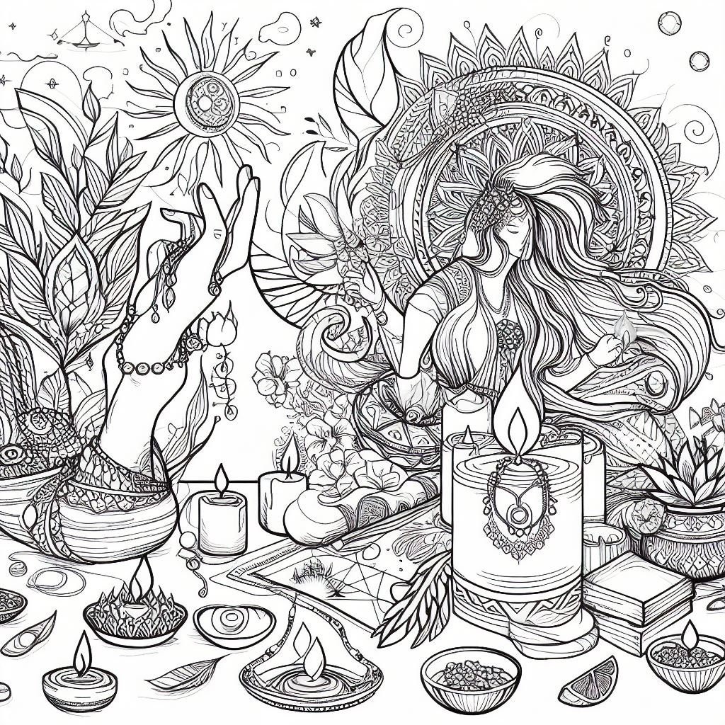 Sacred Feminine Coloring Sheet, 39 Sacred Feminine Coloring Pages, Pdf ...