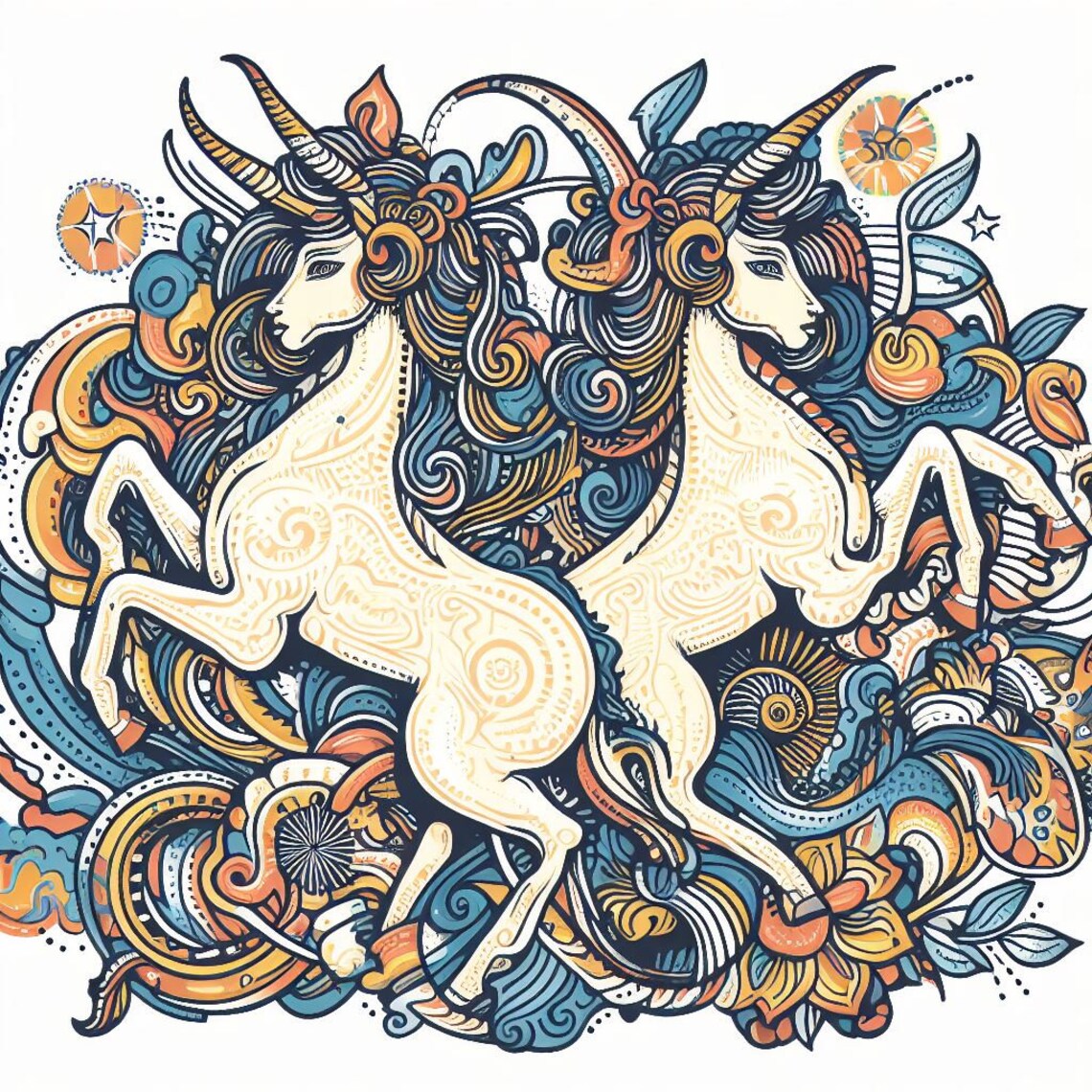 Zodiac Inspired Coloring Pages, Zodiac Signs Clipart Horoscope Png ...