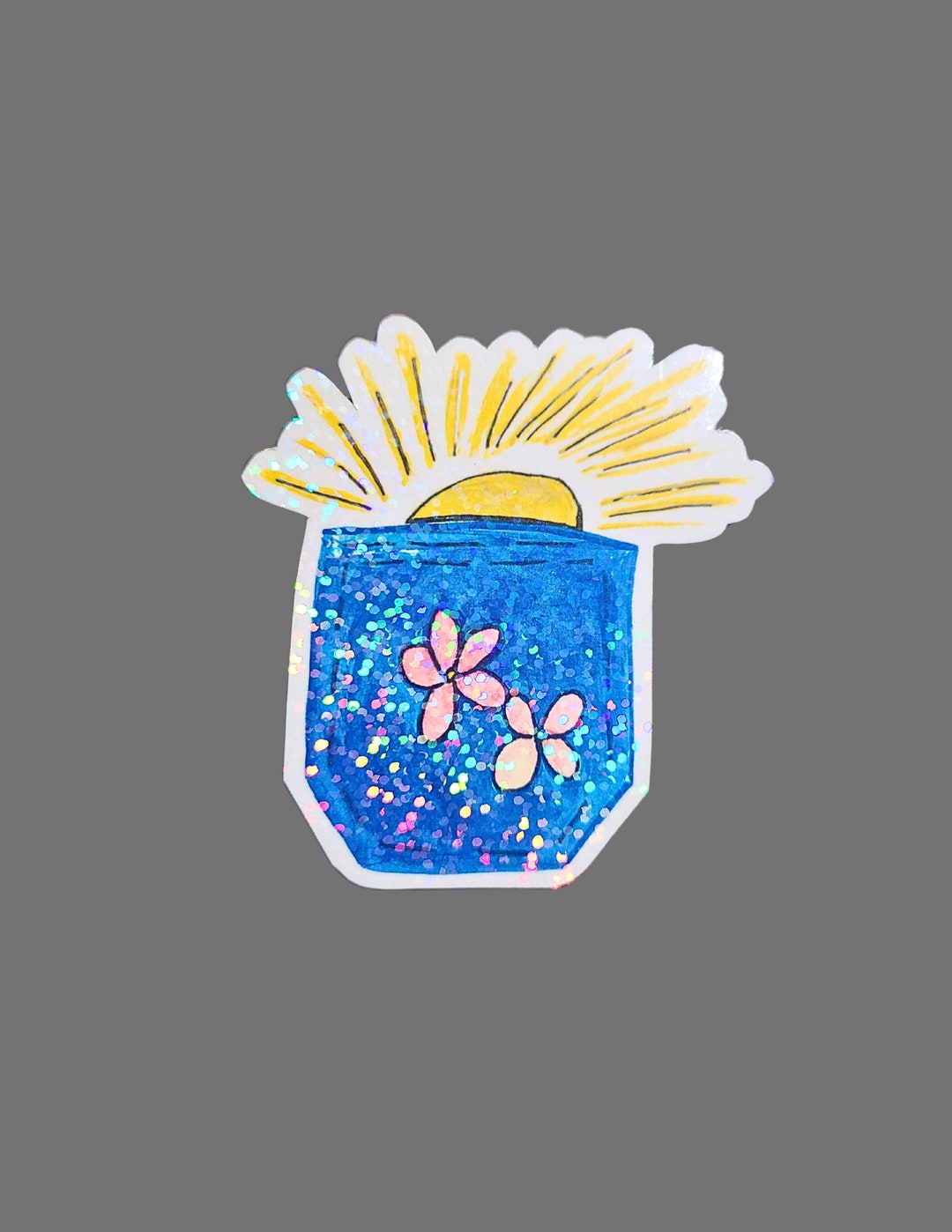 Cute Pocket Full of Sunshine Sticker for Summer Decal Sticker Sun ...