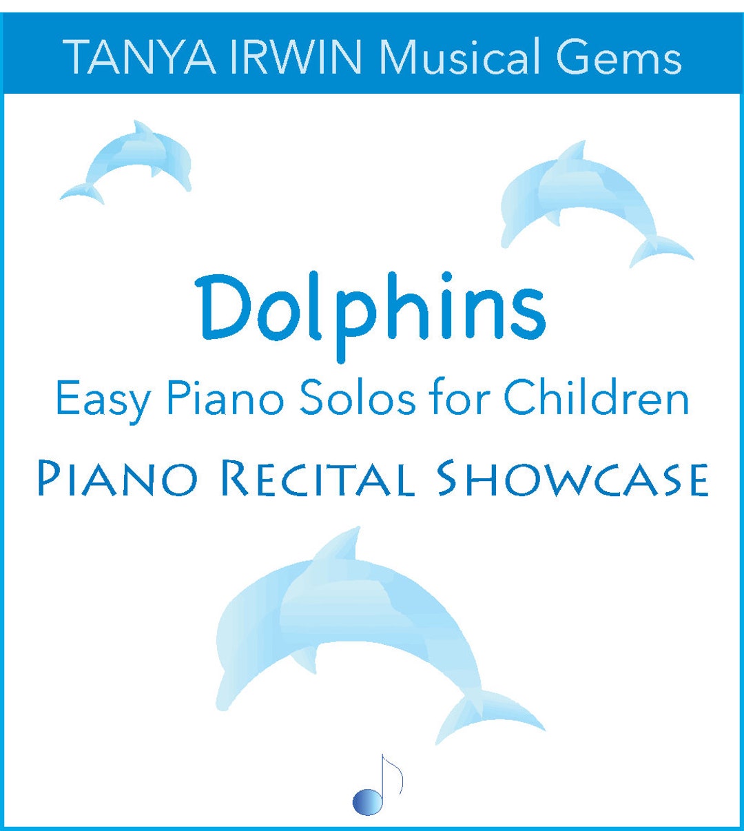 Dolphins - Easy Charming Piano Solos for Children and Beginners ...