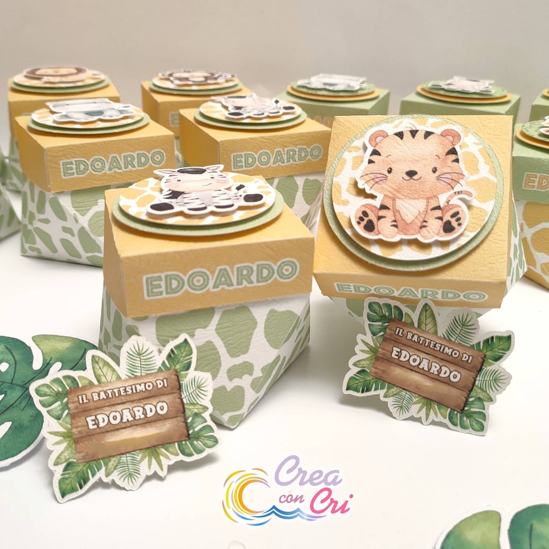 N.10 Safari Animal Theme Boxes, Starbox Model, Suitable for Birth ...