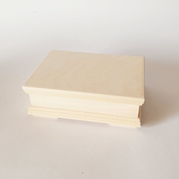 Unfinished Wood Box - Etsy