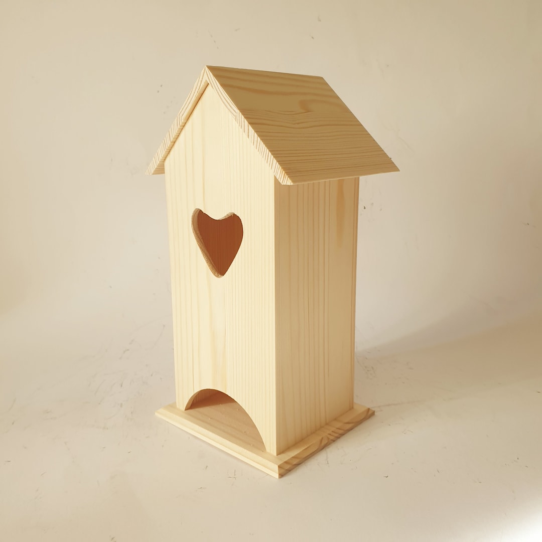 Tea House, Tea Bag House, Tea Box, Wooden Box, DIY Box, Decoupage ...