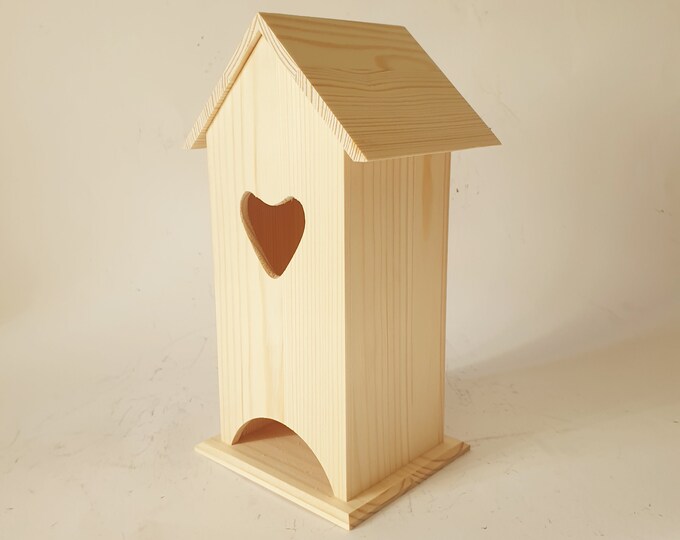Tea House, Tea Bag House, Tea Box, Wooden Box, DIY Box, Decoupage ...