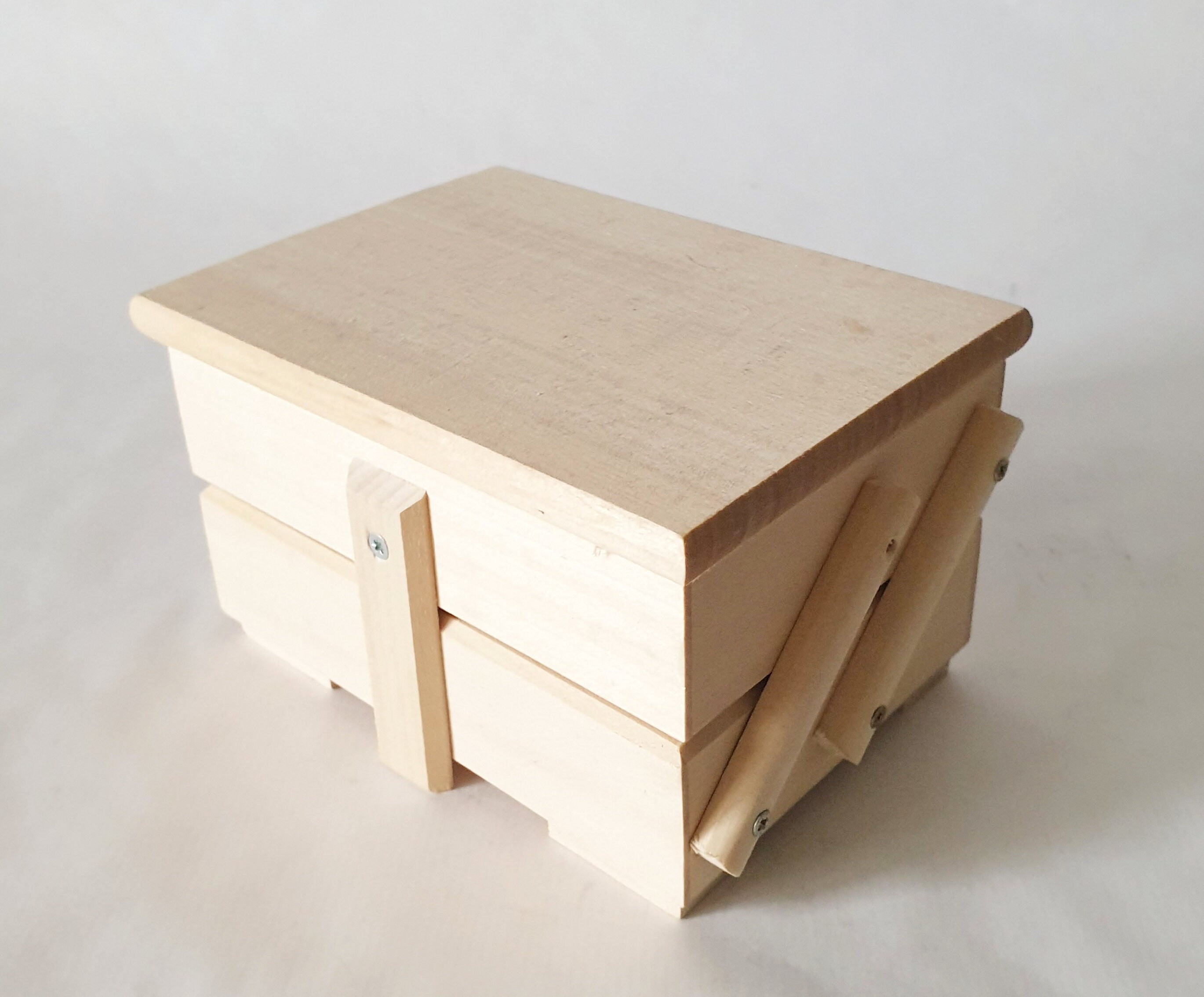 Unfinished Wooden Box With a Lid Unpainted Wooden Box With a - Etsy UK