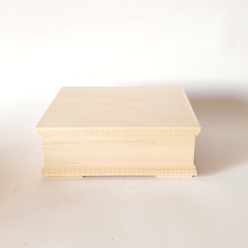 Unfinished Wood Box - Etsy