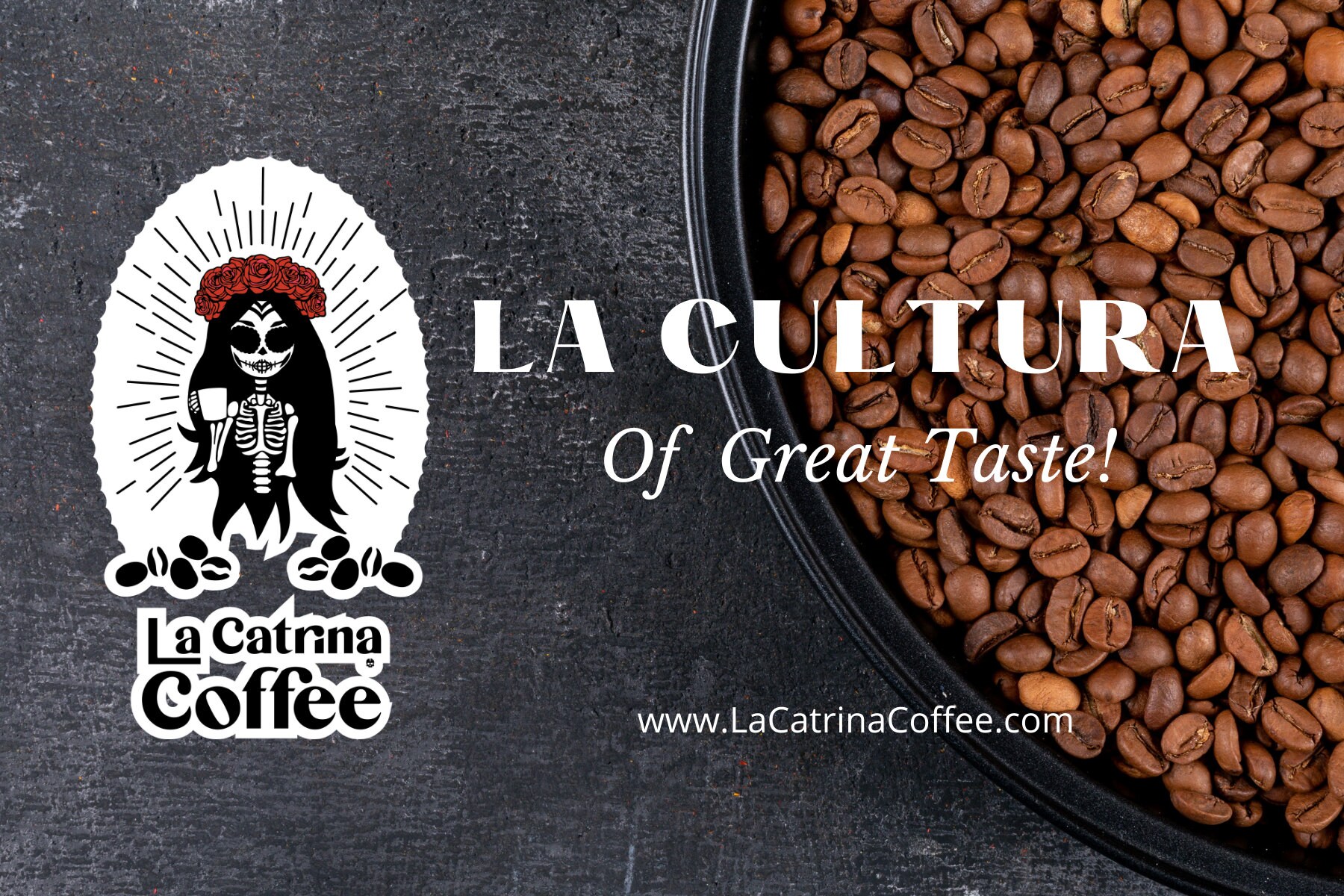 La Catrina Coffee Mug 15oz Grande Size Black/White - Etsy.de